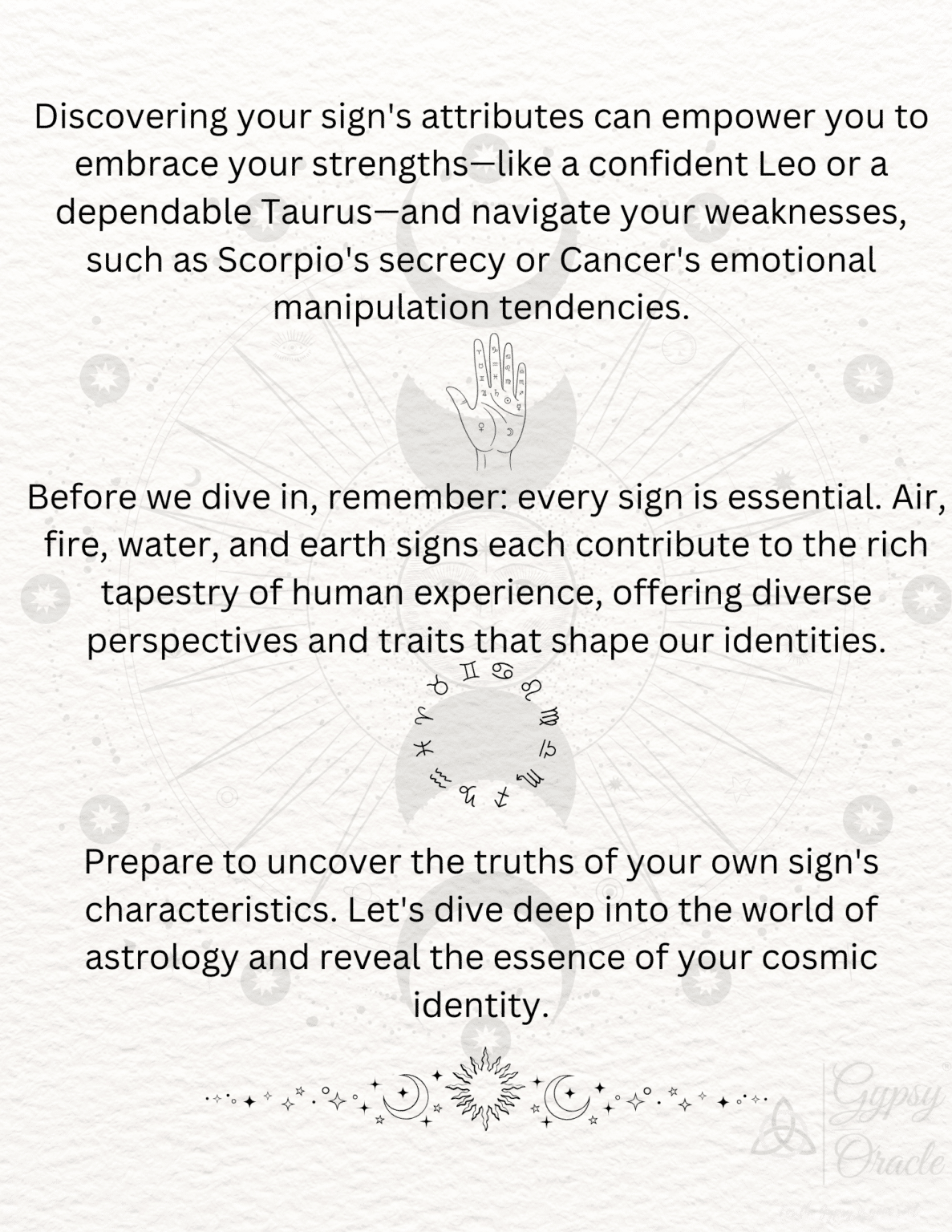 Astrology – Gypsy-Oracle